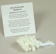 Product: Foam Dams (various sizes)